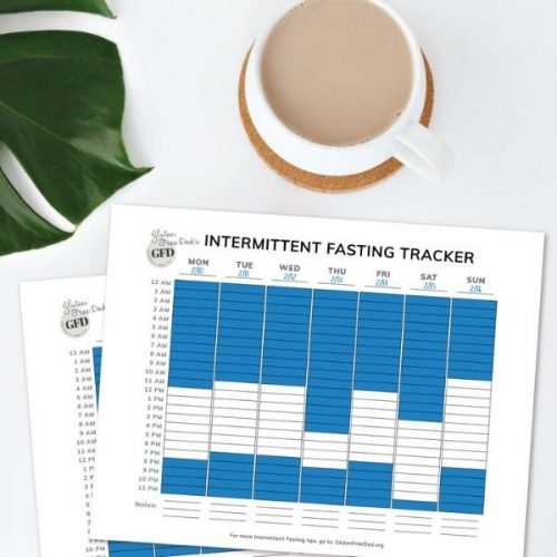 Intermittent Fasting Weekly Tracker - Gluten Free Dad